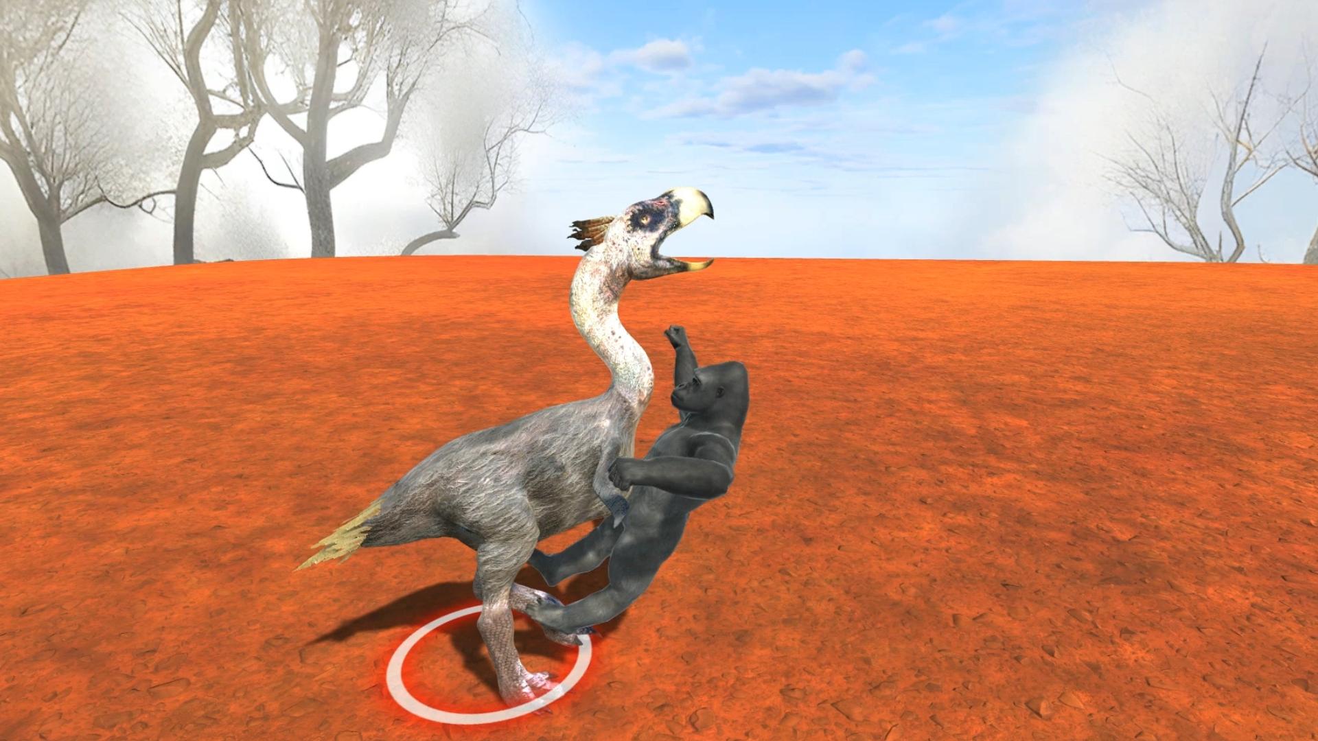 【动物起义战斗模拟器]当现代哺乳动物遇上骇鸟