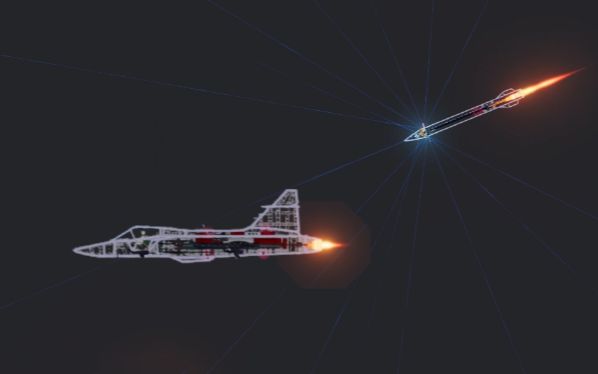 S400防空导弹拦截各式航空器