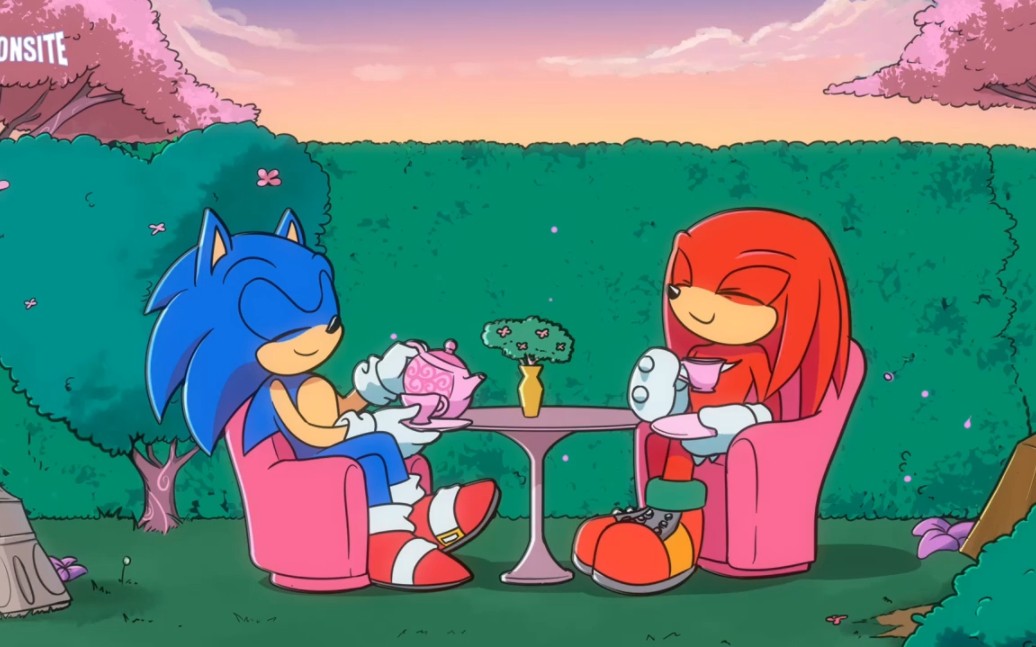 【同人索尼克动画短片】索尼克和纳克鲁斯厌倦了夏特