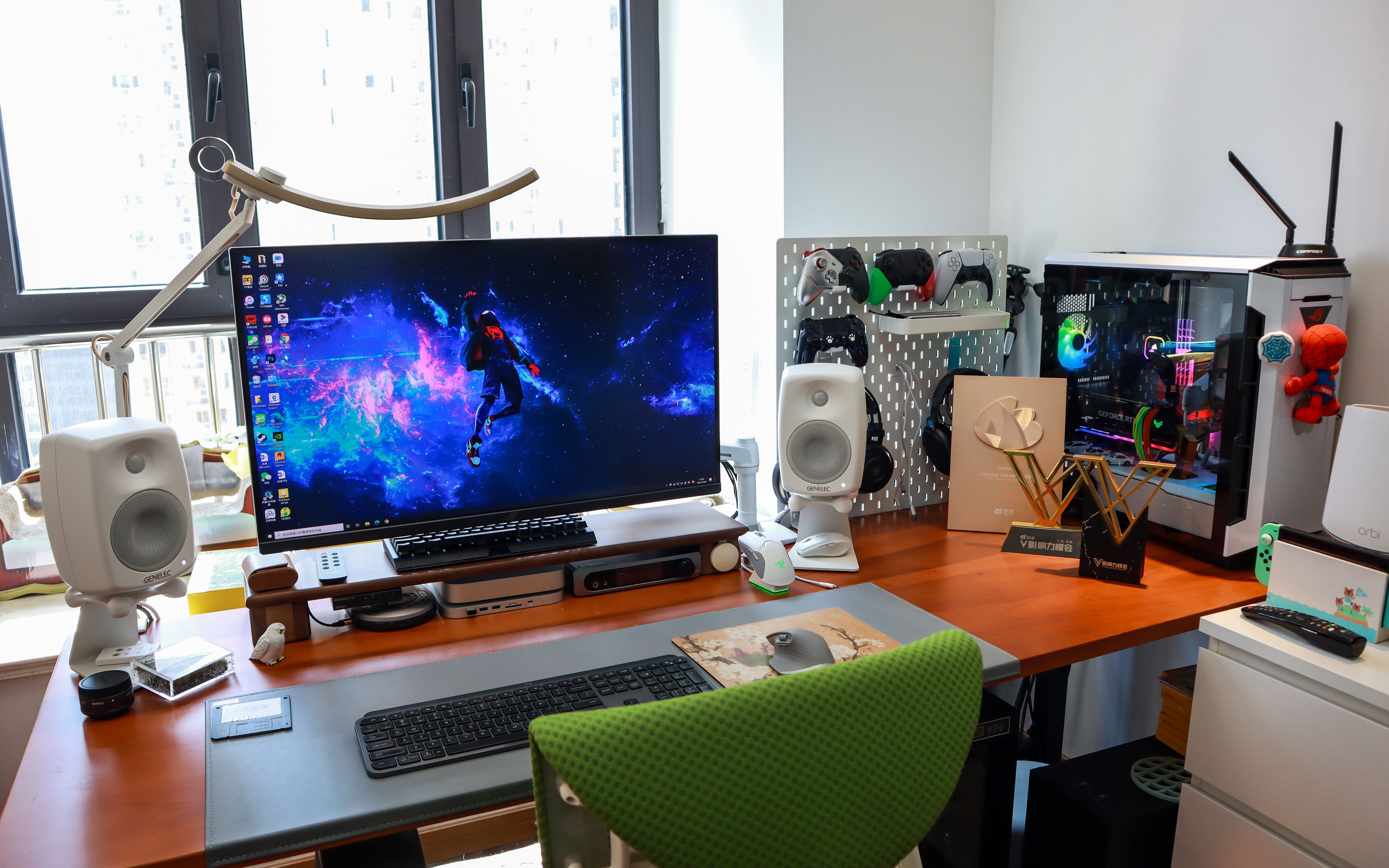 mac mini & pc 双主机桌搭分享