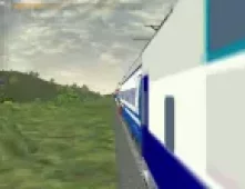 模拟火车出轨事故62+SS3牵引一列奇葩