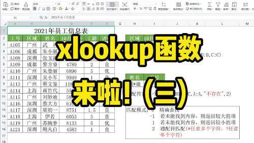 多条件匹配和通配符查找,一个xlookup函数就够了!