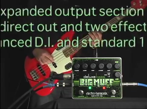 满足现代贝司手需求而量身定制的贝司效果器EHX Deluxe Bass Big ...