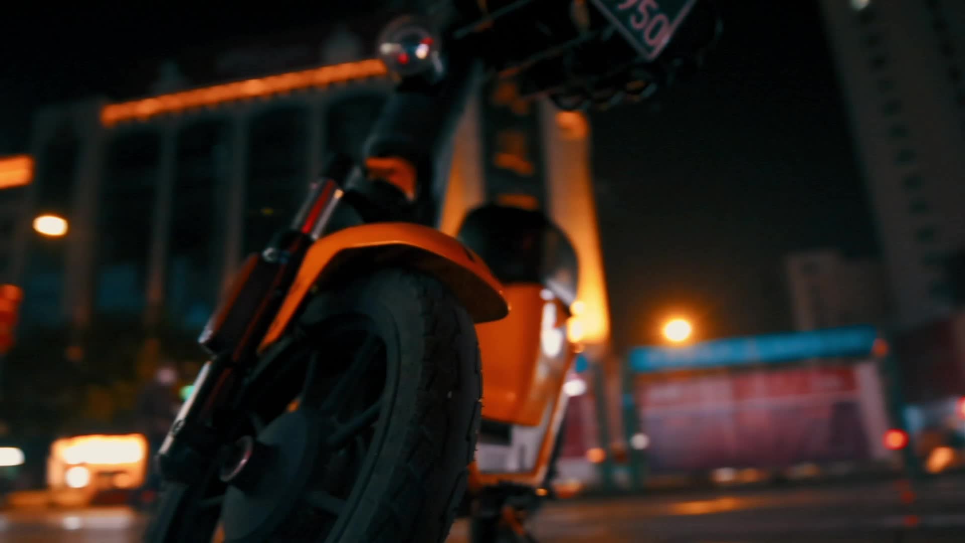 佳能EOS RP夜景测试(拍共享小溜)