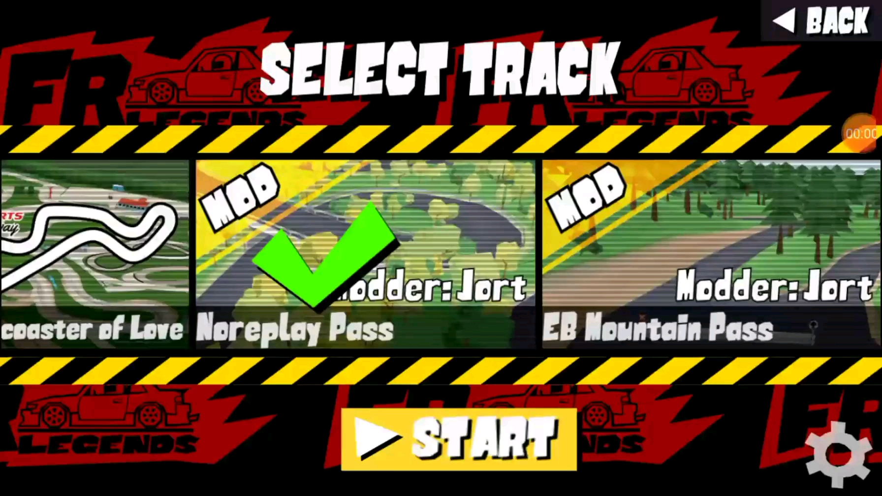 新人up的第一个视频!FRL破解版新mod图走线试跑～