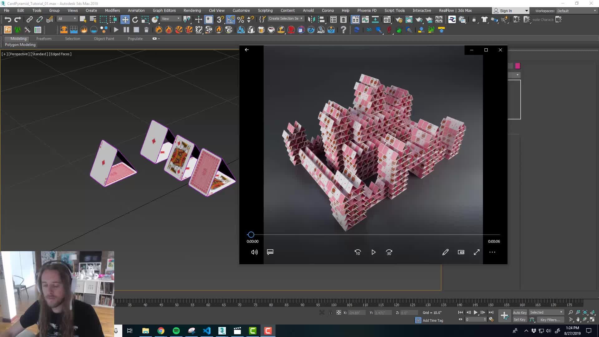 Tyflow教程转载&卡牌飞散