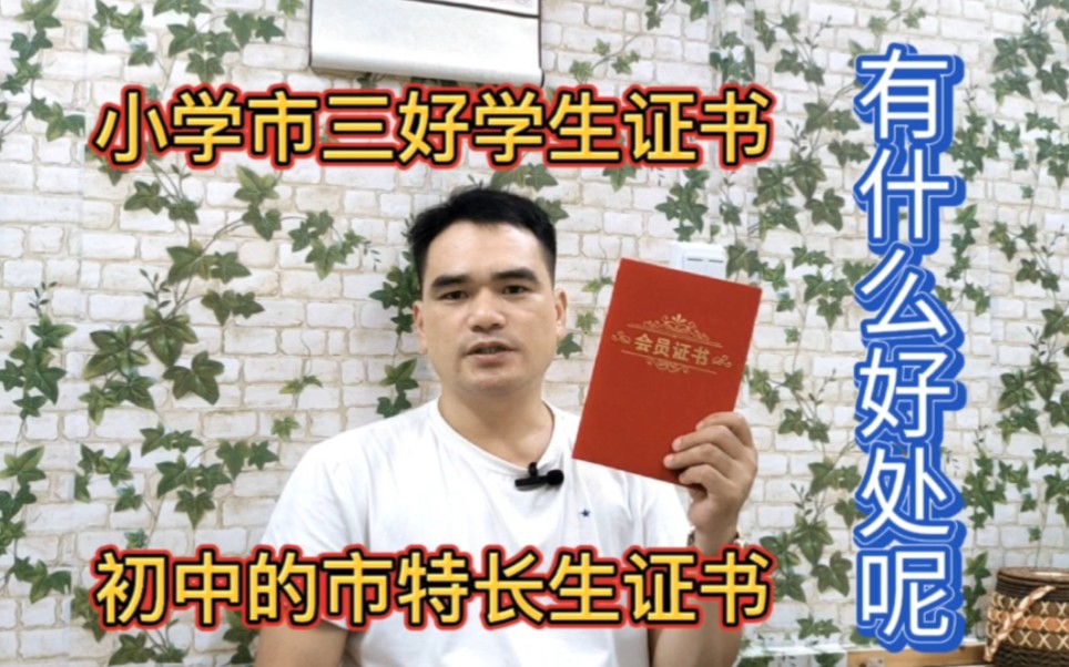 小学市三好学生与初中的市特长生证书对升学的作用,网友们知多少呢