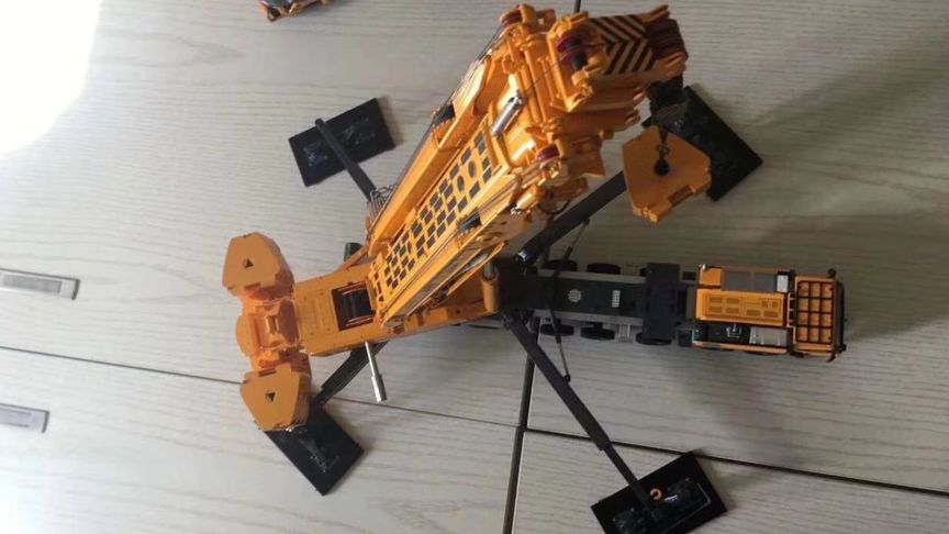 徐工XCA1200模型安装视频