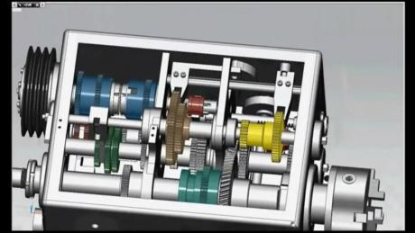 CA6140车床主轴箱运动仿真动画