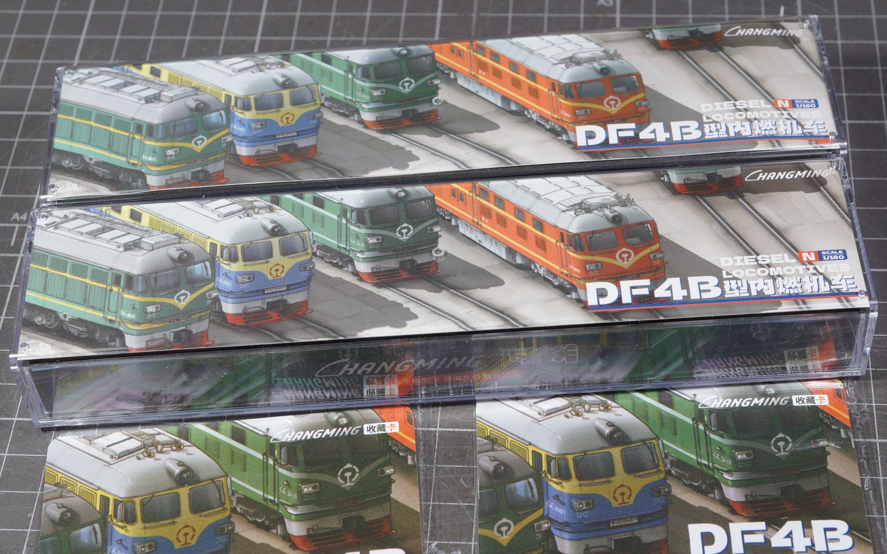 [铁道模型]N比例 长鸣模型 DF4B 开箱分享