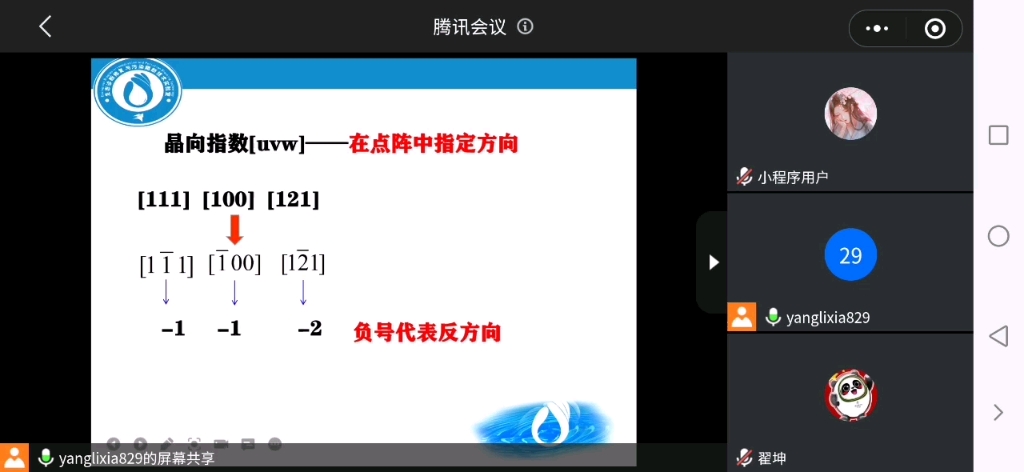 晶向指数,晶面指数