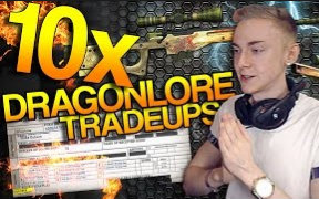 CS-GO - 疯了吧! 土豪尝试连续合成十次 AWP 巨龙传说!