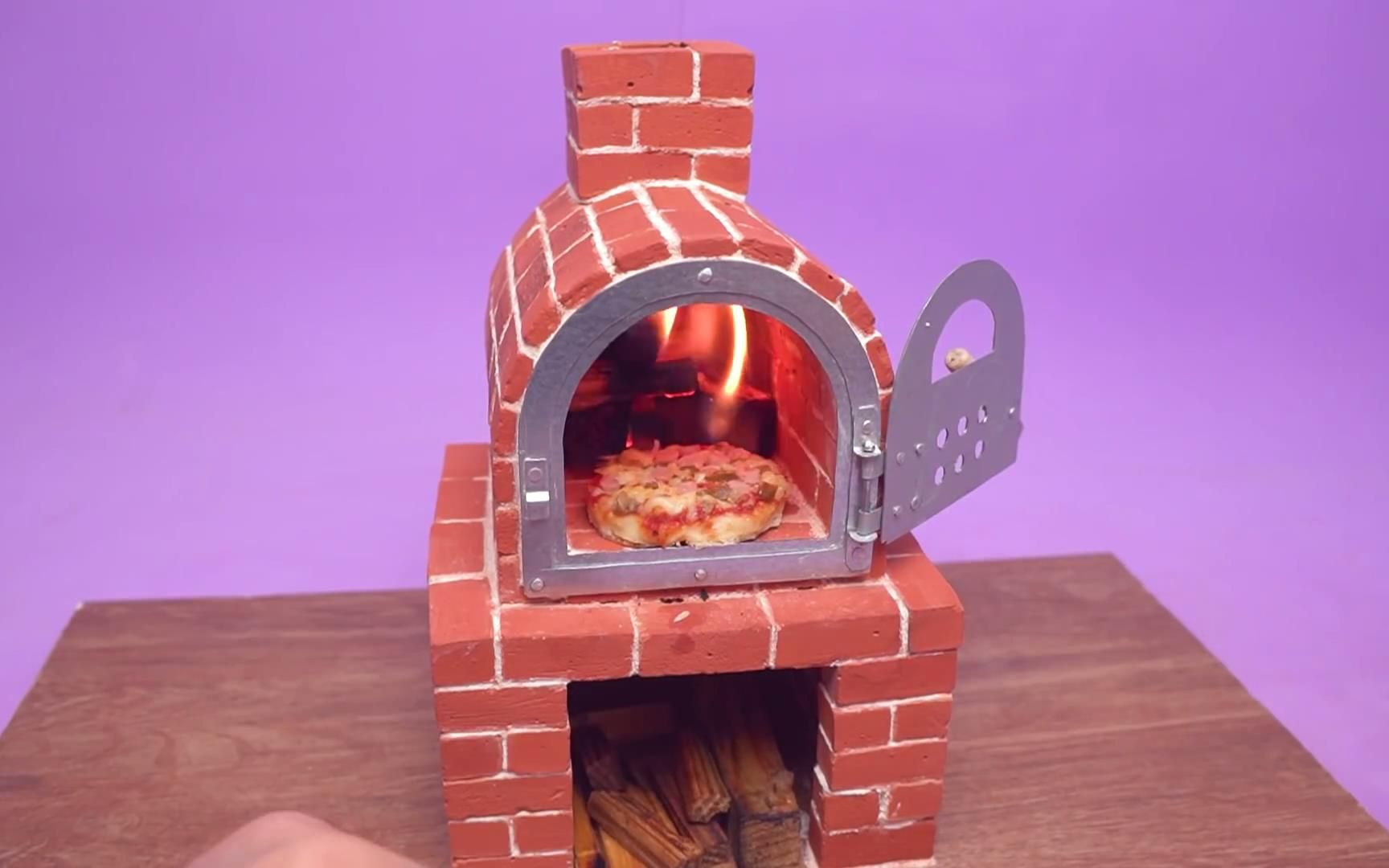 废物利用,用可回收材料制成的的炉子迷你小门,制作过程简单有趣好玩