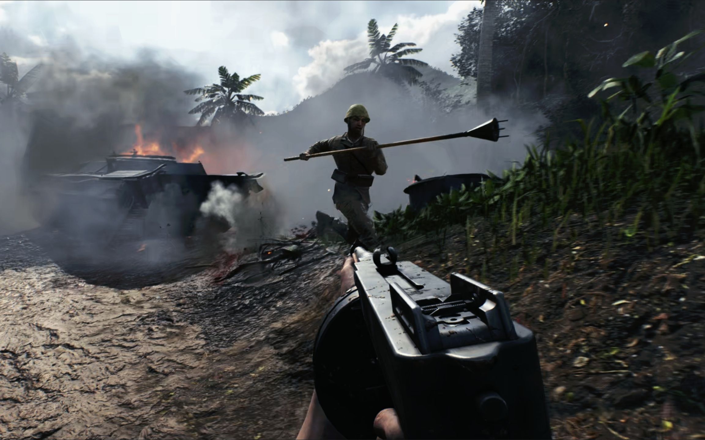 【战地5】太平洋战争第一集(无UI电影式,阴间滤镜)