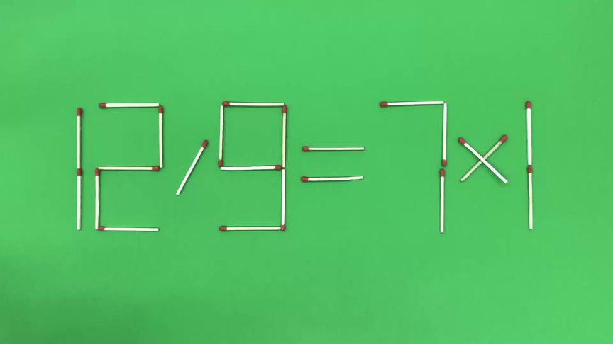 一起来锻炼大脑,如何移动一根火柴使等式成立?答错没关系