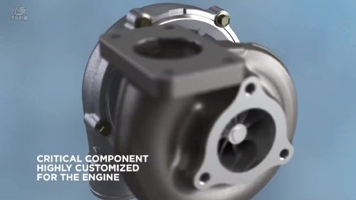 发动机第四期,详细讲解涡轮增压结构原理,以及涡轮惯量
