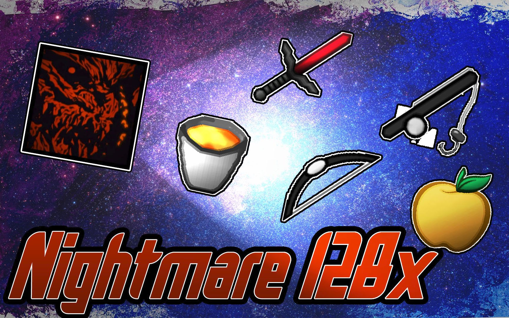[飞斧]我的世界|PVP材质包介绍|Nightmare 128x [1.8.x]