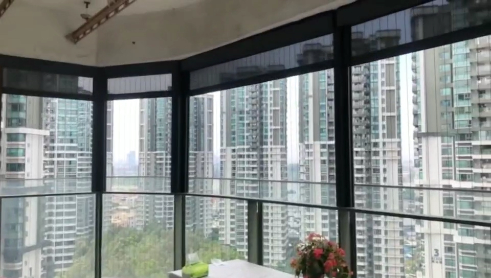 弧形阳台也可以设计得美观又实用!淘汰沉重