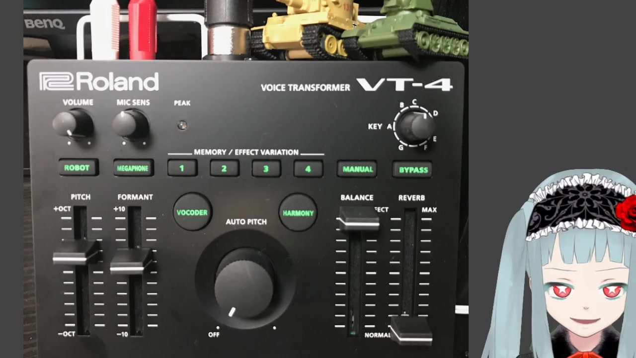 【熟肉】Roland变声设备VT-4测试