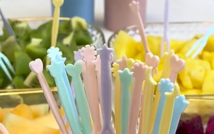 一次性水果签,方便携带