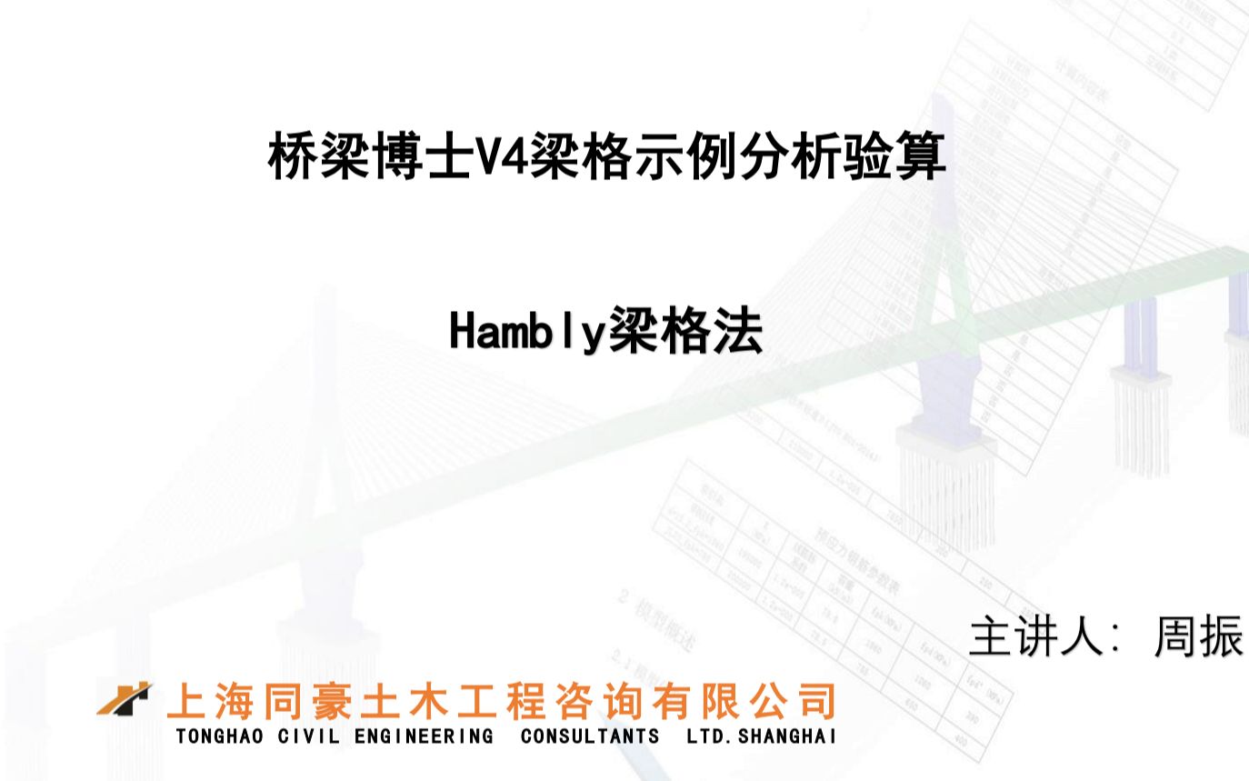 第九讲 变宽现浇梁桥(梁格法) 周振