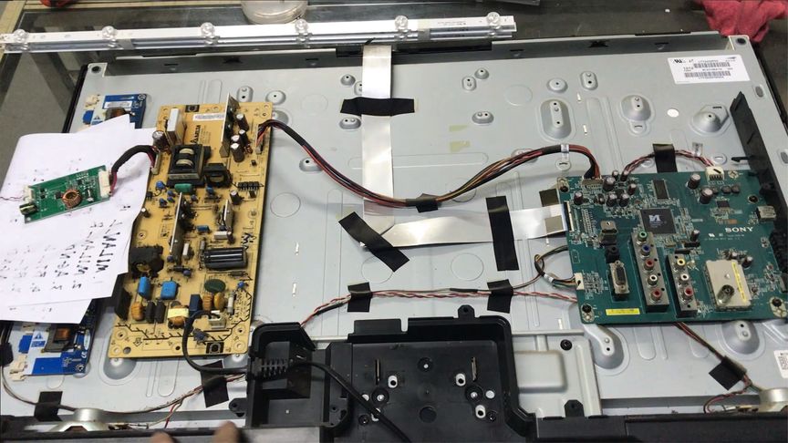 索尼液晶电视改LED背光,要去保护,我们分析一下如何去保护