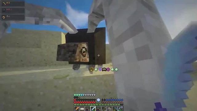 我的世界,游戏中真的存在实体303吗?这座空岛已经说明一切!