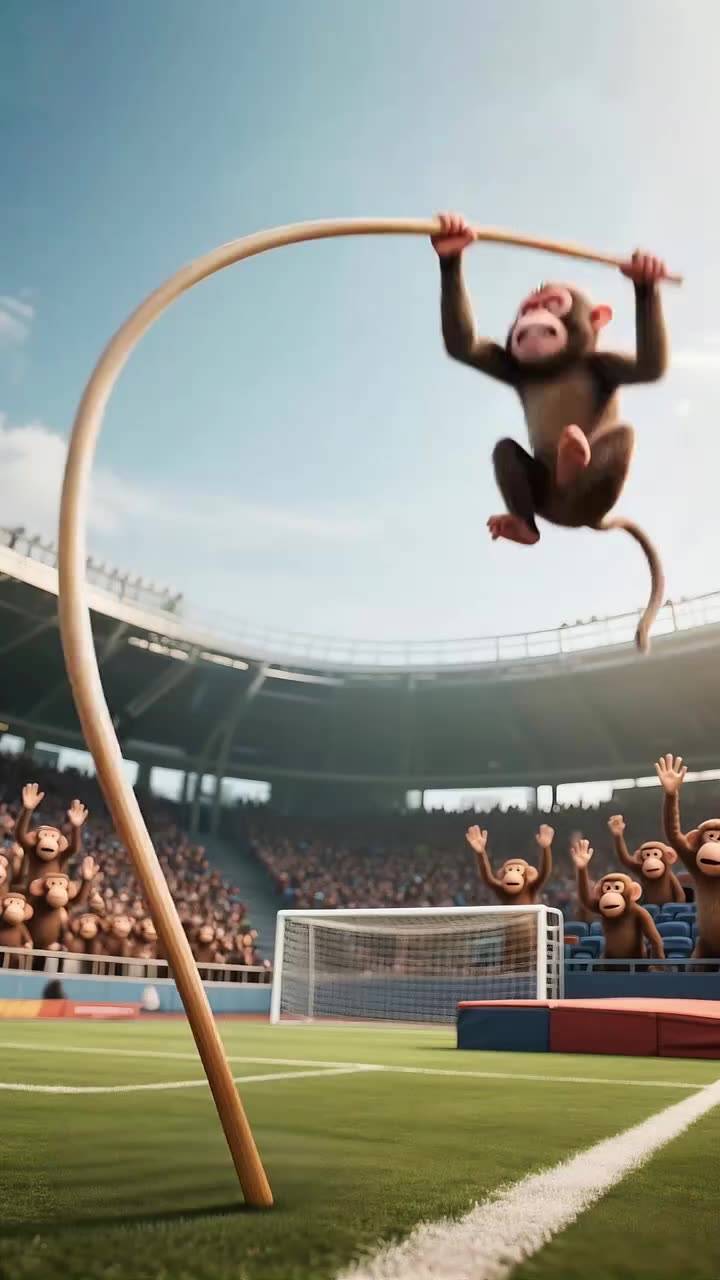 动漫:动物的运动会你见过吗