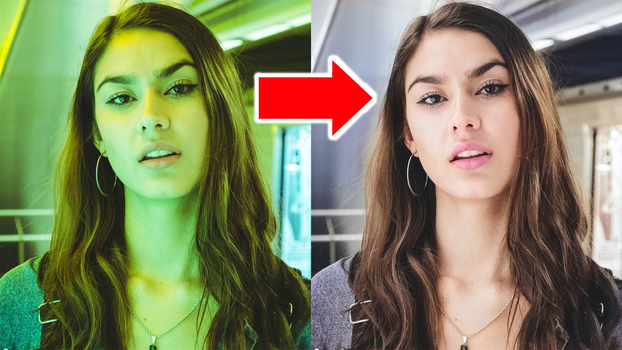 如何用Photoshop统一人像的肤色