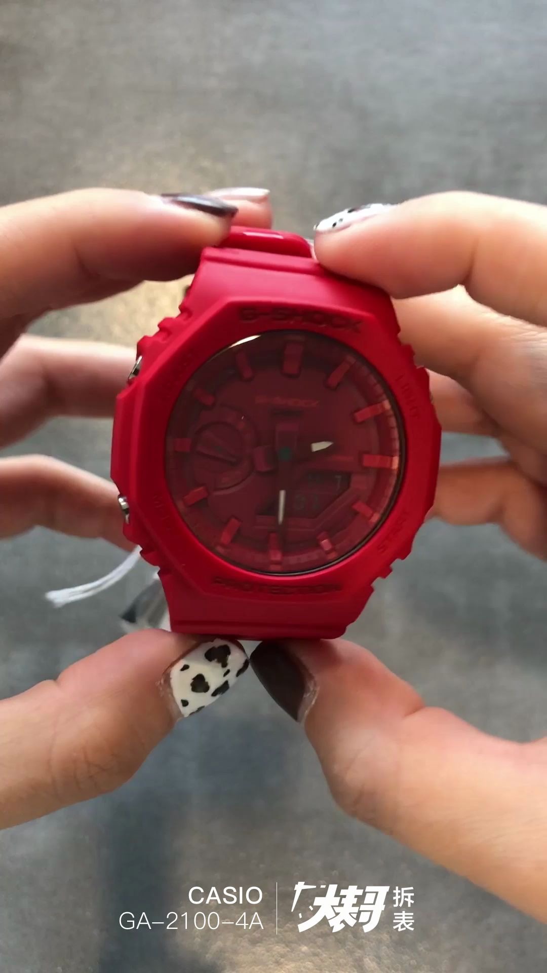 【大表哥开箱测评】卡西欧手表男2019年新款YOUTH时尚红色八角形...