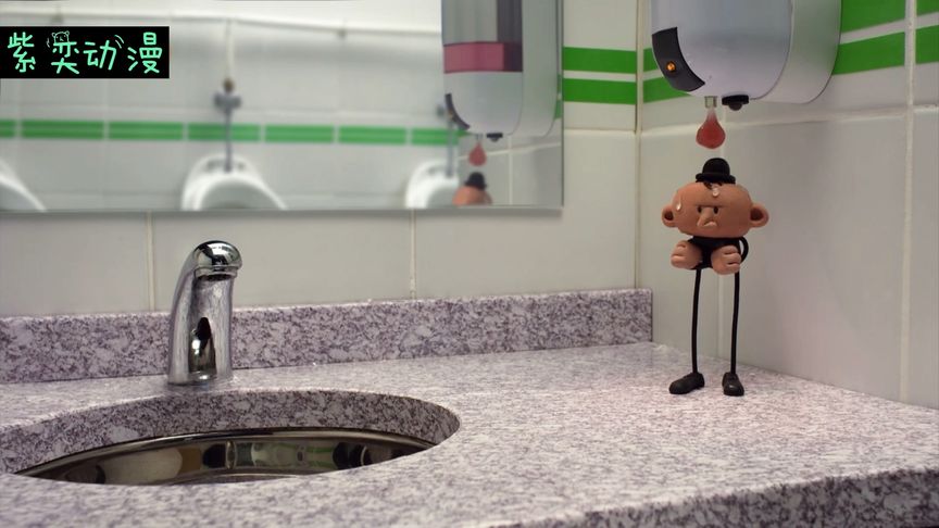 动漫搞笑合集:上厕所