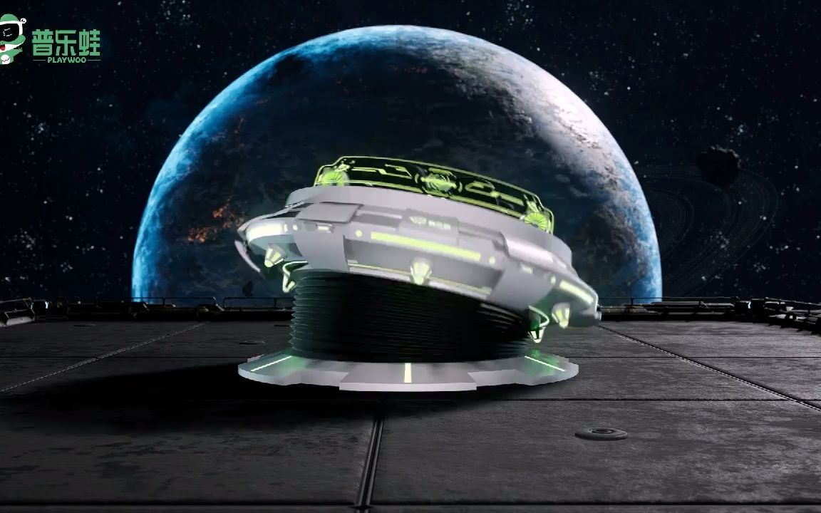 普乐蛙华夏UFO航天科技馆VR体验VR飞行模拟器飞碟 VR