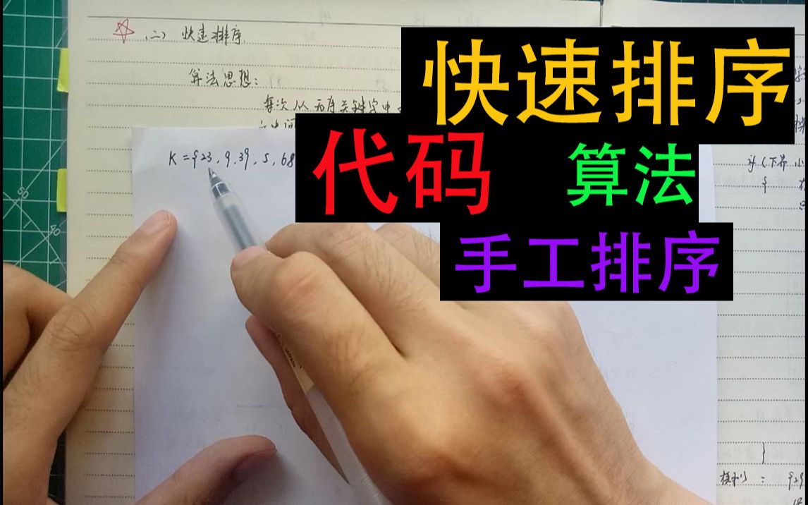 【考研数据结构】27快速排序算法|学渣速成,持续更新,期末必备!