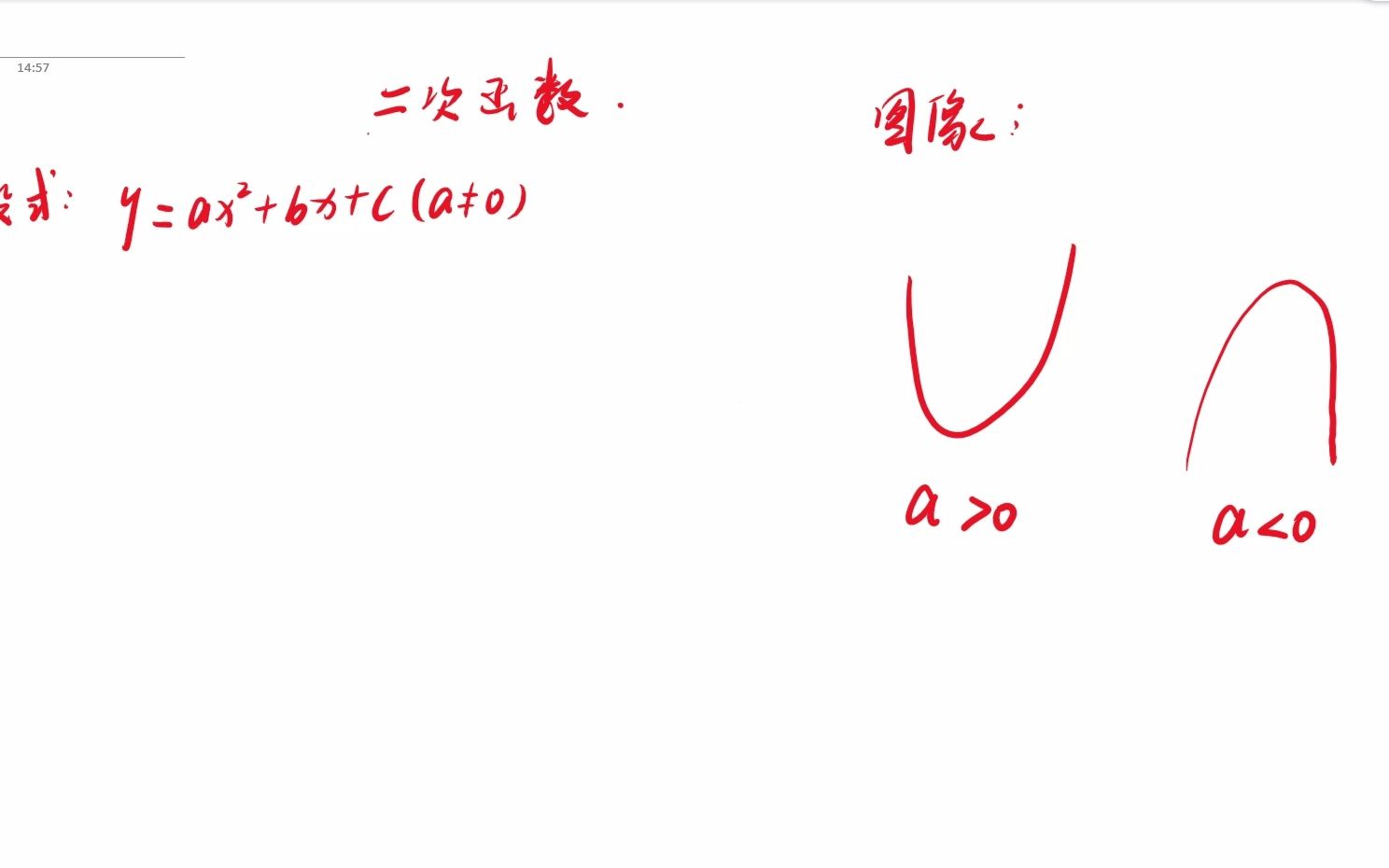 二次函数知识梳理