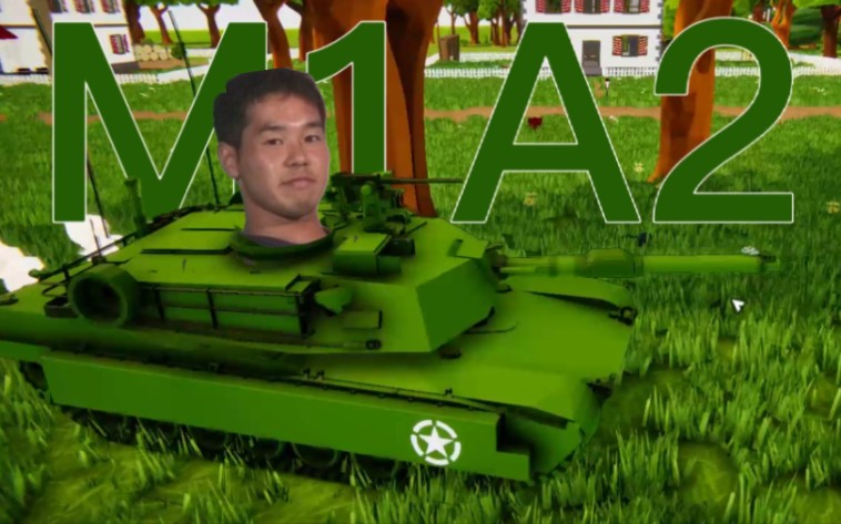 M1A2被巨鼠给撅了?【全面坦克模拟器】