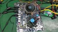豆希板载1650独立显卡主板za-kb1650显卡双dp以及HDMI测试介绍
