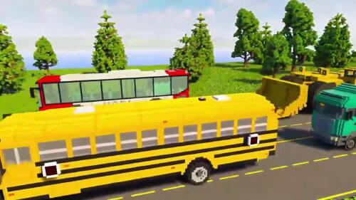 豪车VS深渊巨口!超震撼破坏模拟,谁才是终极王者?