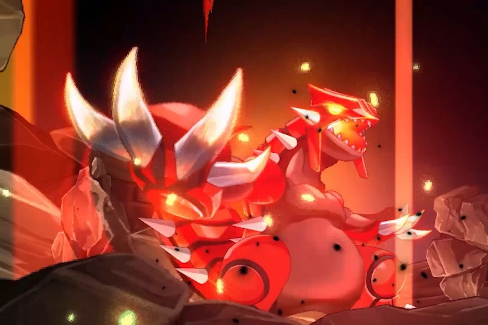 【动效参考】Spine动画 固拉多 启动!口袋妖怪