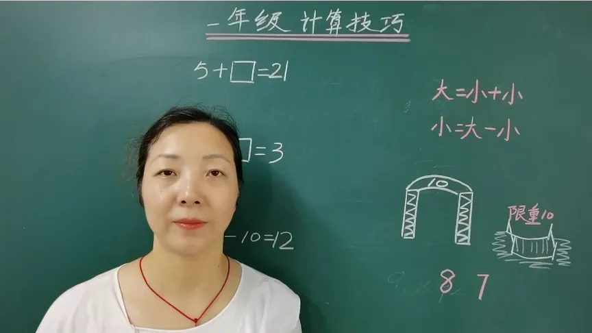 一年级计算技巧17—加减法的关系这样讲,孩子马上就明白了