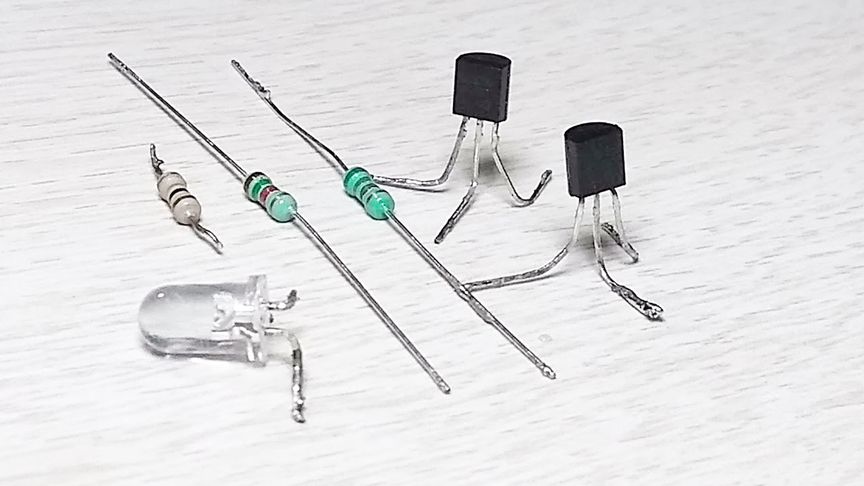 利用三极管、电阻制作触摸传感器,看完你也会