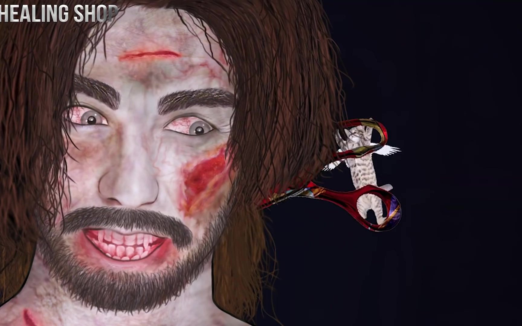 僵尸变形疗法化妆动画