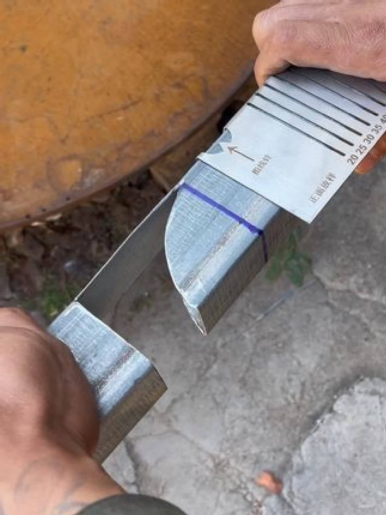 九十度圆弧直角划线尺,大小方管上都可以精准放样