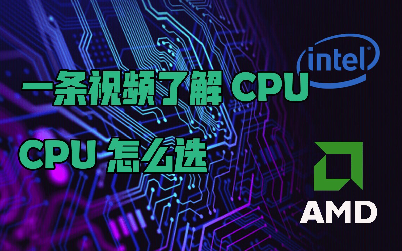【硬件科普】一条视频了解cpu,如何挑选cpu,cpu详解