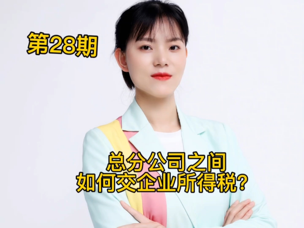 总分公司之间如何交企业所得税