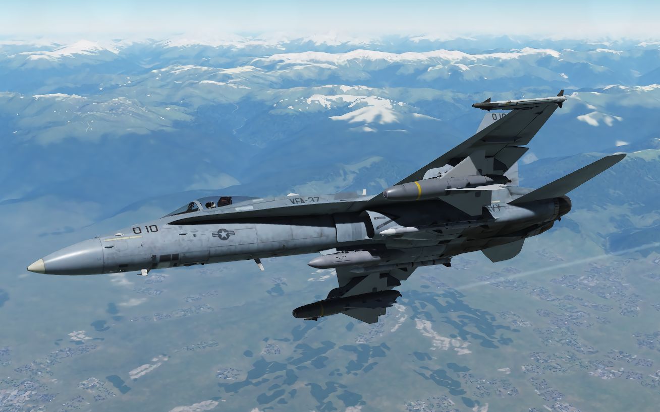 AGM-62白星眼II电视制导炸弹搭配数据链吊舱快速使用教程