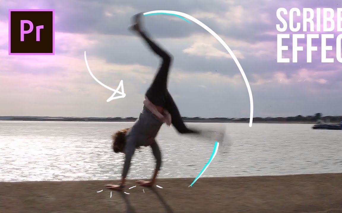 pr中跟随划线特效 write-on line effects in Adobe Premiere Pro