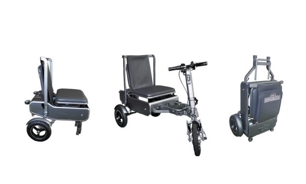 英国折叠滑板车,电动车、行李箱、座椅皆能,...