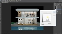 效果图后期处理PS后期视频教程 第32集 室外案例(1)