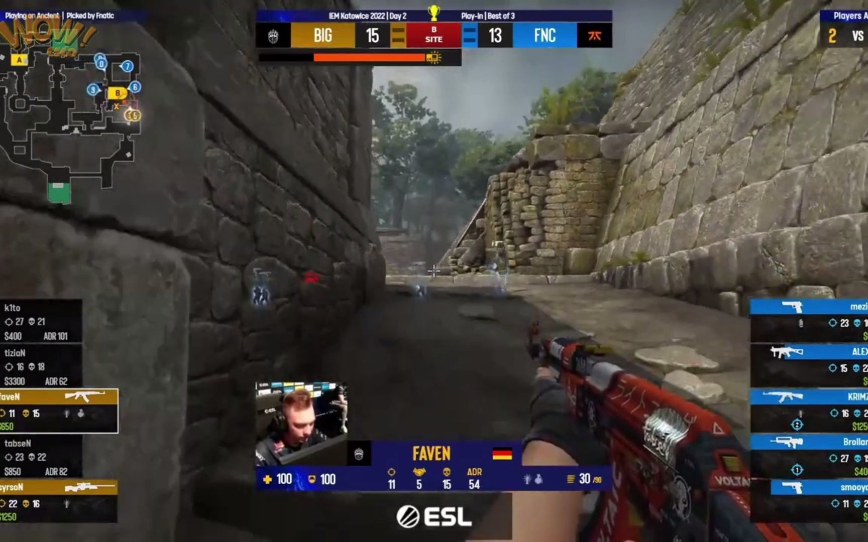 【CSGO】各国职业选手KDA对比!
