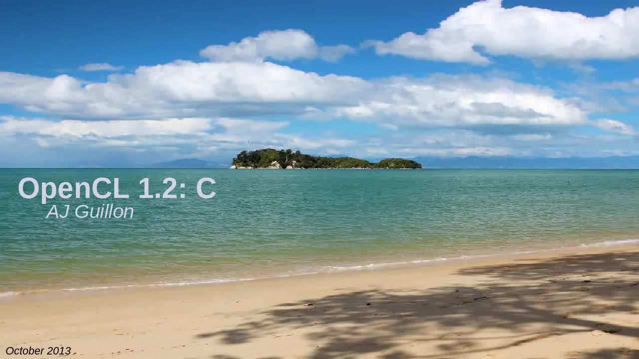 OpenCL三步曲之二:OpenCL C语言